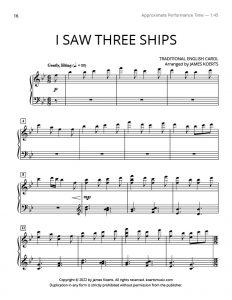 I Saw Three Ships – Koerts Music
